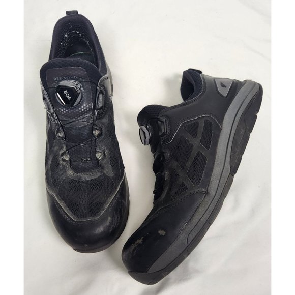 Red Wing | Shoes | Red Wing Mens Sz 2 Black Cooltech Athletic Work ...